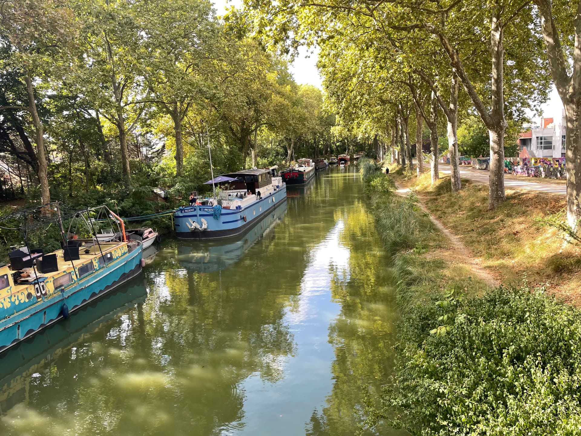 Ramonville : deux ports et un aqueduc remarquable - Canal du Midi