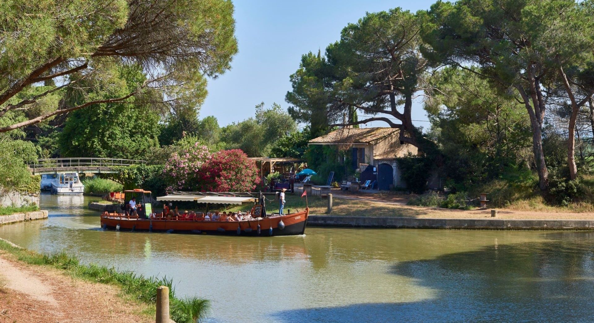 Le canal de jonction et le canal de la Robine - Canal du Midi