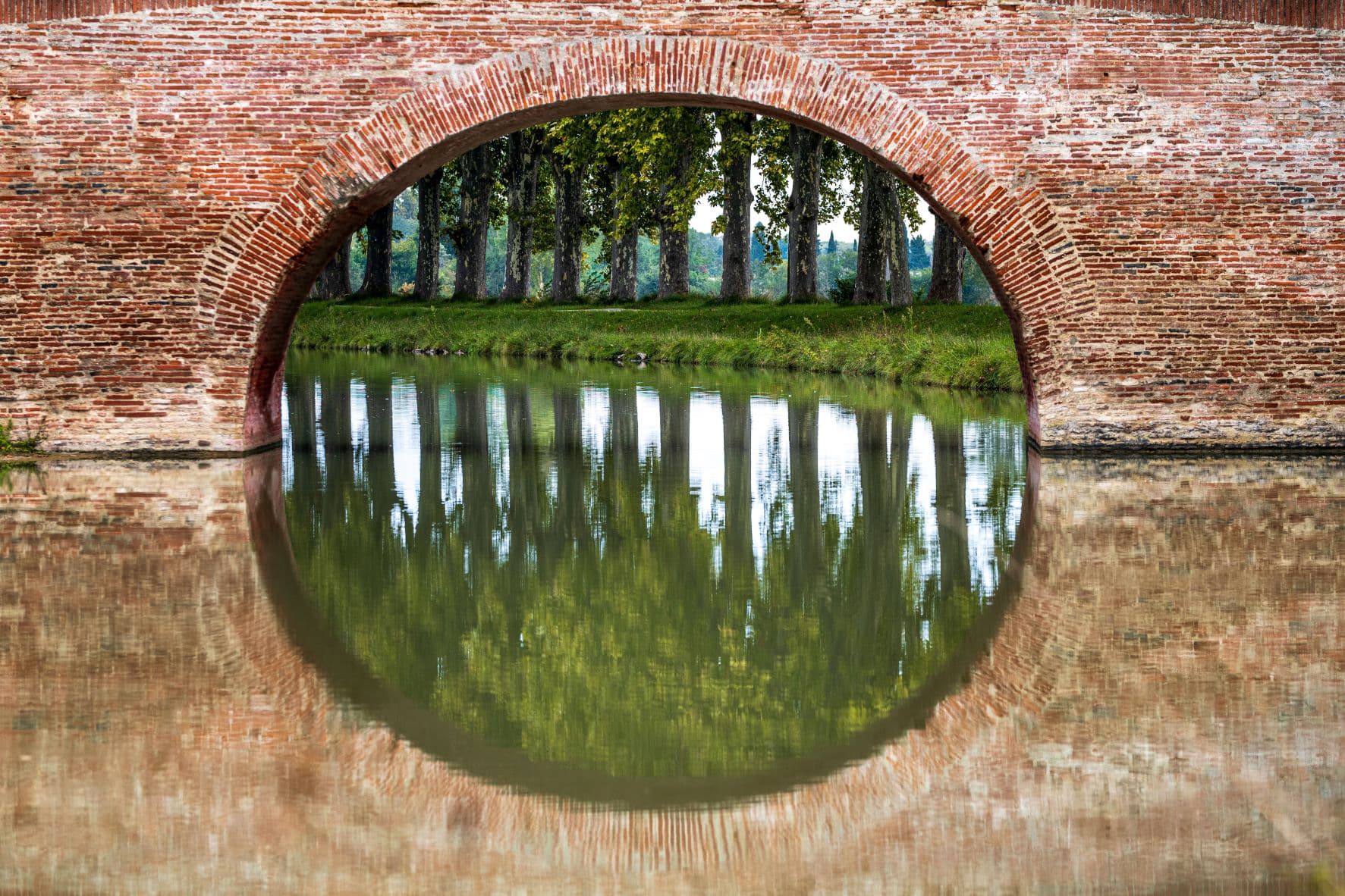 Deyme bridge and Joncasse aqueduct - Canal du Midi