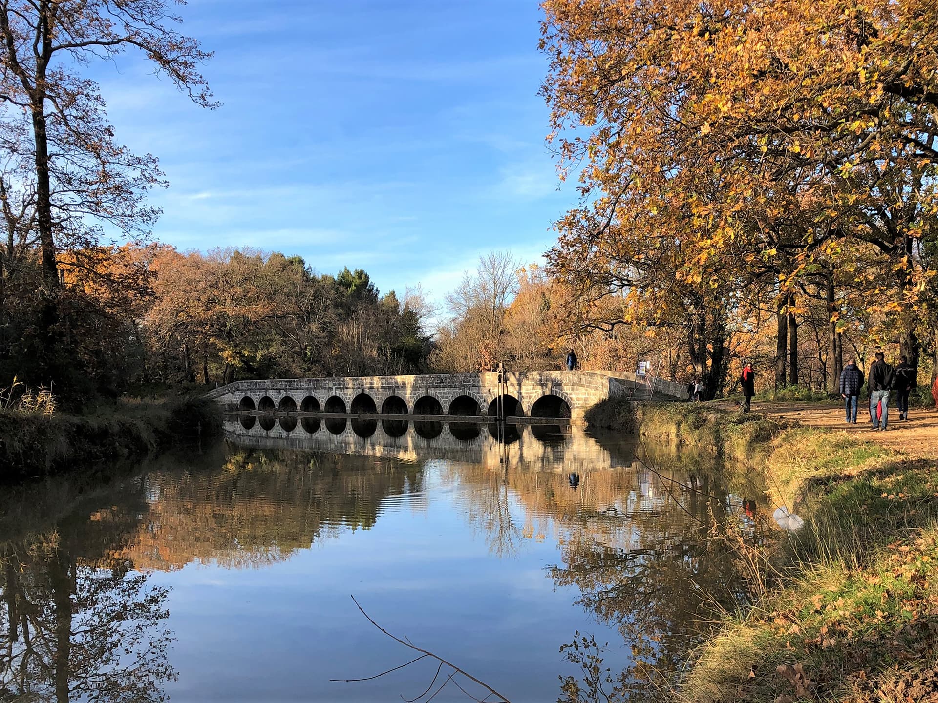La Redorte and the Argent-Double site - Canal du Midi