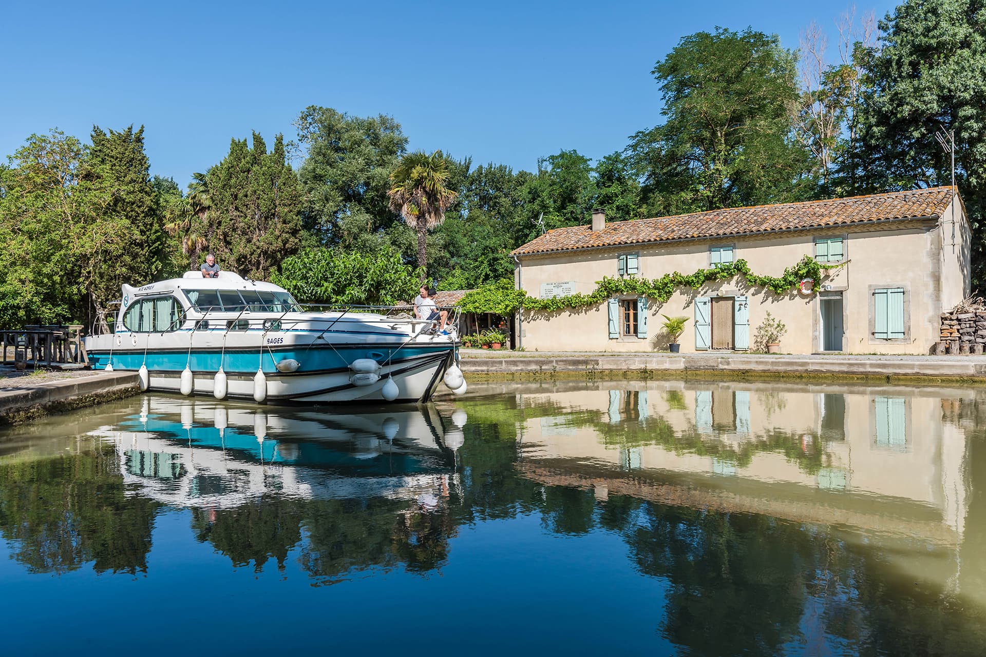 Locks and ports on the Canal du Midi - Canal du Midi